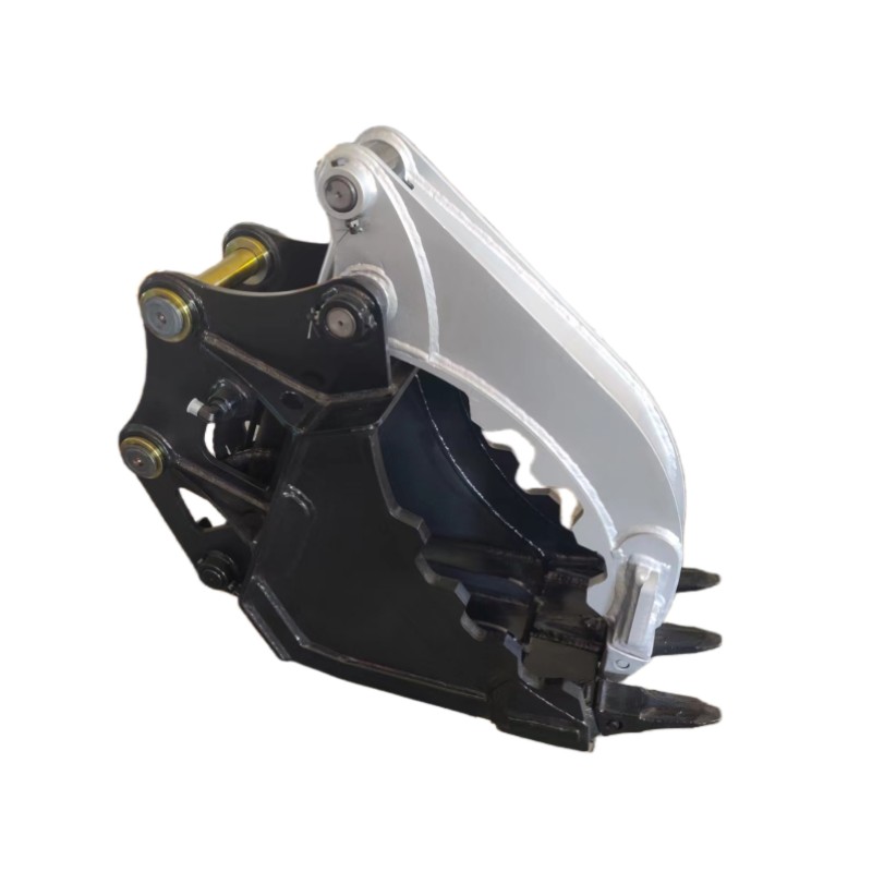 Wholesale 4-8 Tons Excavator Thumb Bucket Hydraulic Bucket With Thumb ...